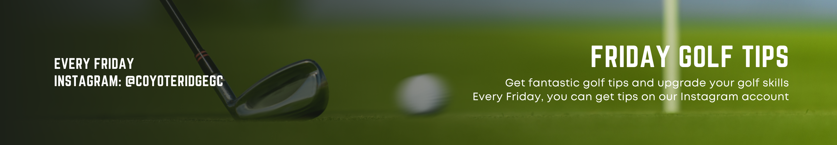 Home - Coyote Ridge Golf Club